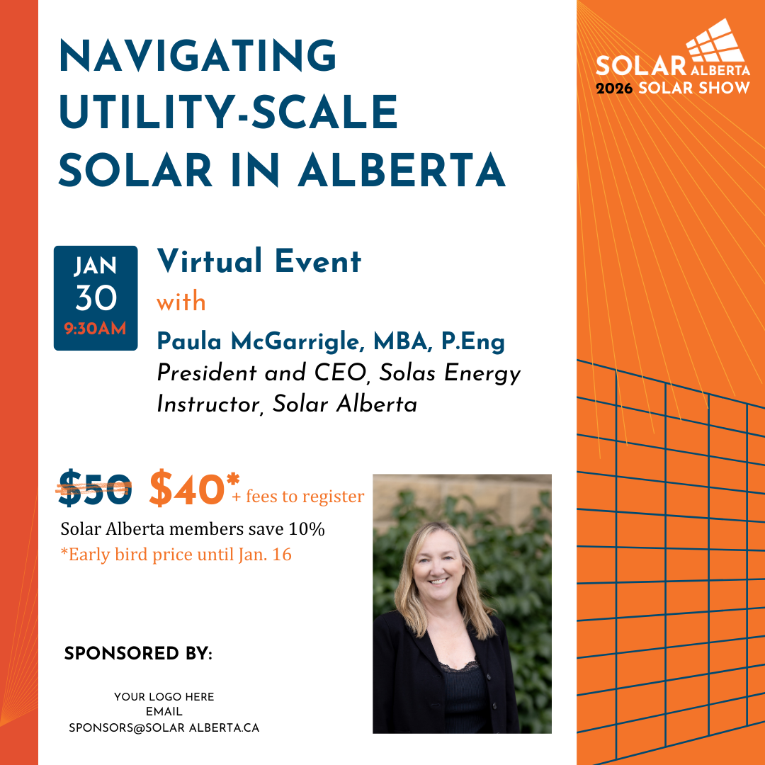 Navigating Utility-Scale Solar in Alberta - Efficiency Canada
